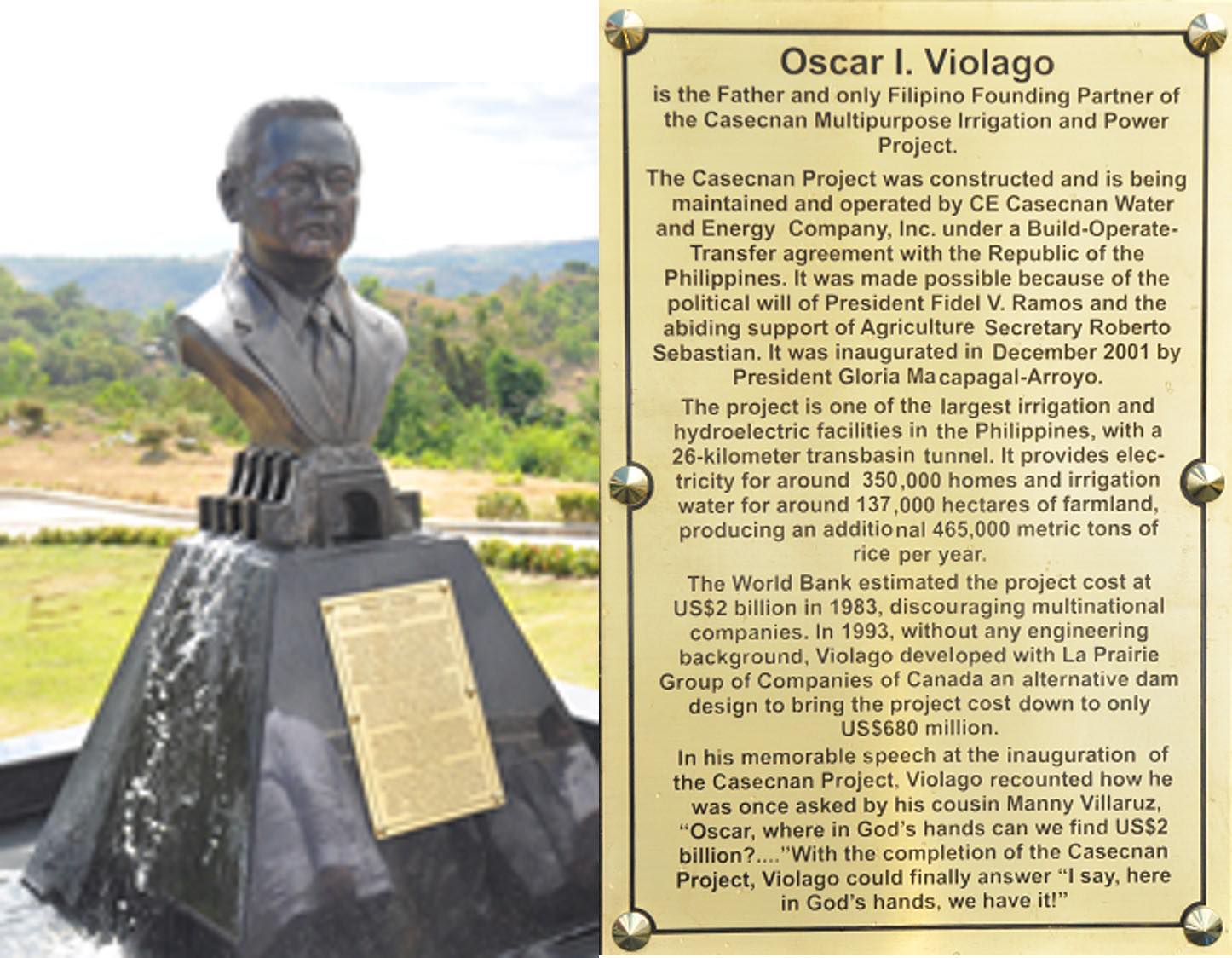 Casecnan Project: San Lorenzo Ruiz Builders & Developers, Inc